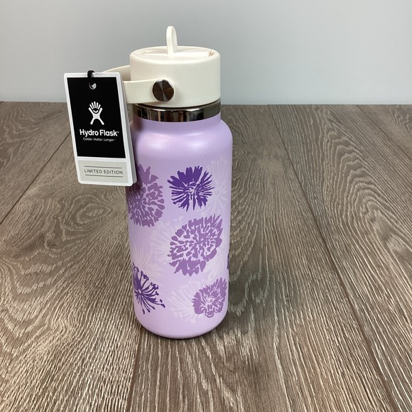 Hydro Flask | Dining | Hydro Flask 32 Oz Wide Mouth Bottle Pixie Purple ...